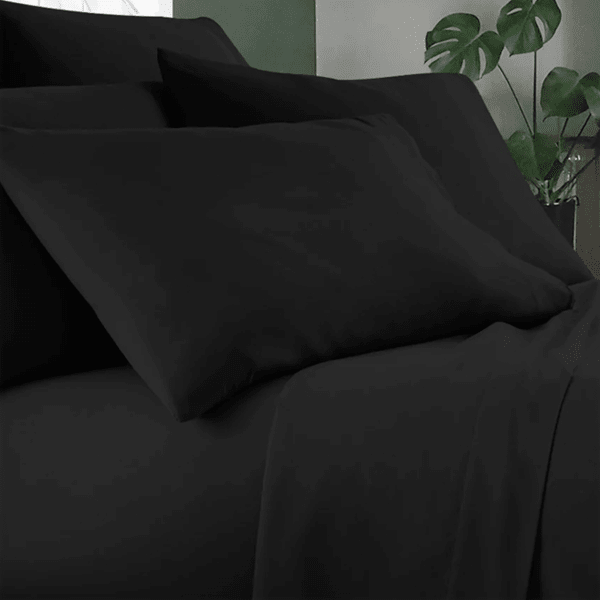MorningSave: Luxury Home 6-Piece Cool Rayon from Bamboo Sheet Set
