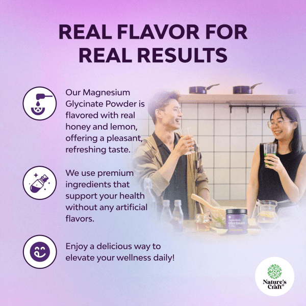 MorningSave: 3-Pack: Nature's Craft Magnesium Glycinate Powder