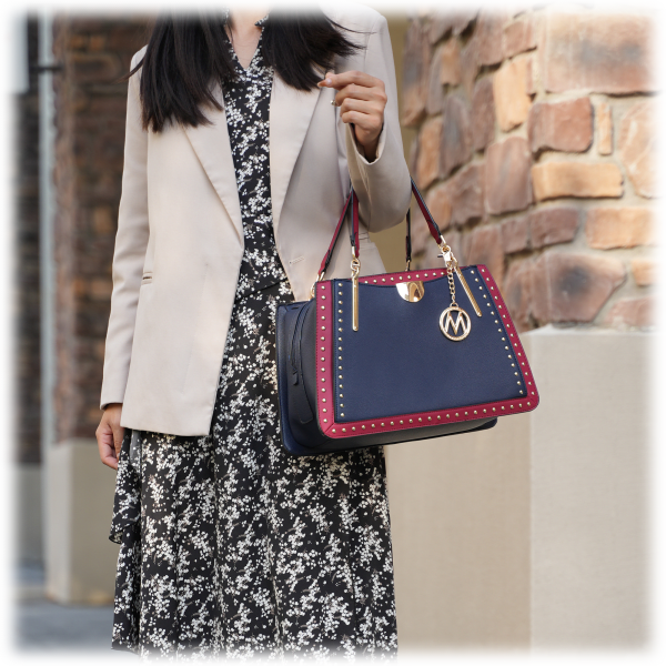 MorningSave: MKF Collection Aubrey Color Block Multi-Compartment ...