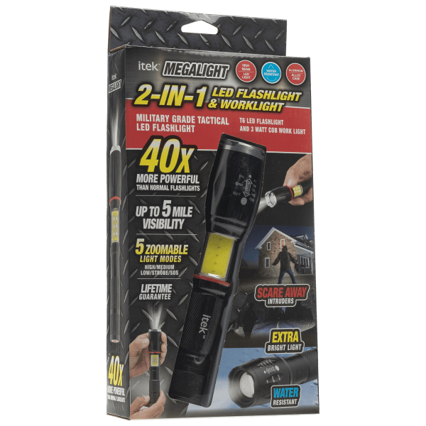 SideDeal: ITEK Tactical LED Flashlight & Worklight