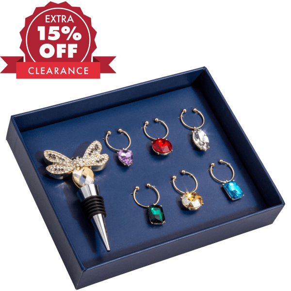 MorningSave: Joy By Joanna Buchanan 7-Piece Wine Gift Set with Gift Box