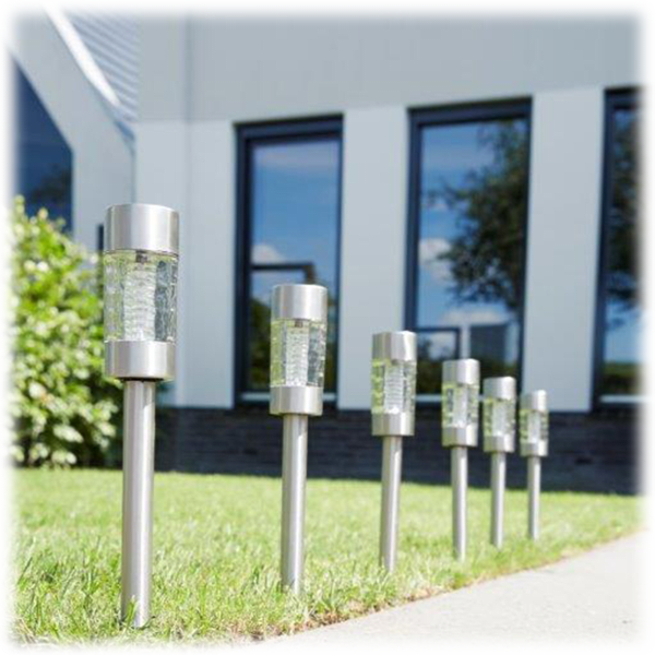 MorningSave: 6-Pack: LuxForm Ultra Premium Solar Pathway Lights