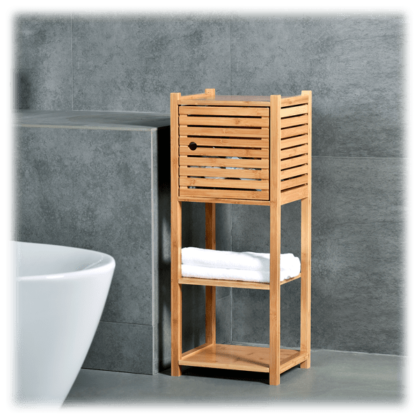MorningSave: ToiletTree Products Bamboo Storage Cabinet