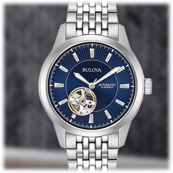 SideDeal: Bulova Automatic Men's Silver Watch in Stainless Steel