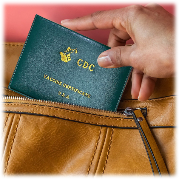 MorningSave: 2-Pack: Faux Leather CDC Vaccination Card Immunization ...