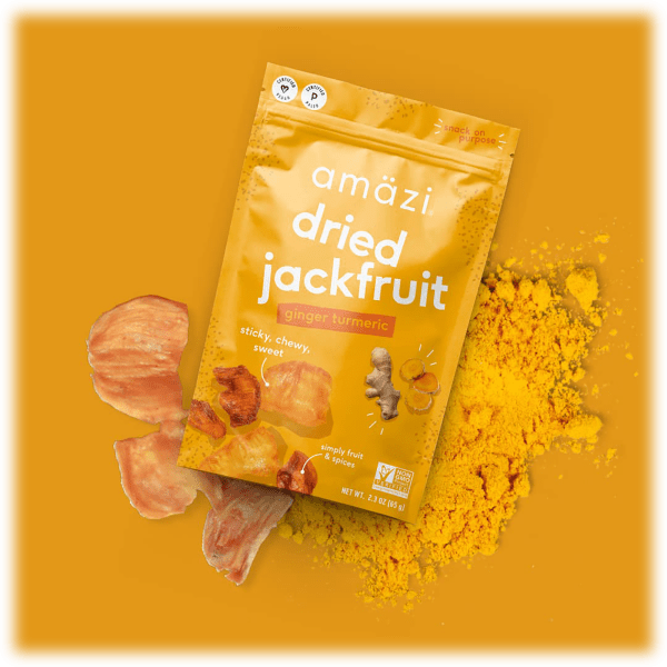 MorningSave: 6-Pack: Amazi Dried Jackfruit & Plantain Snacks