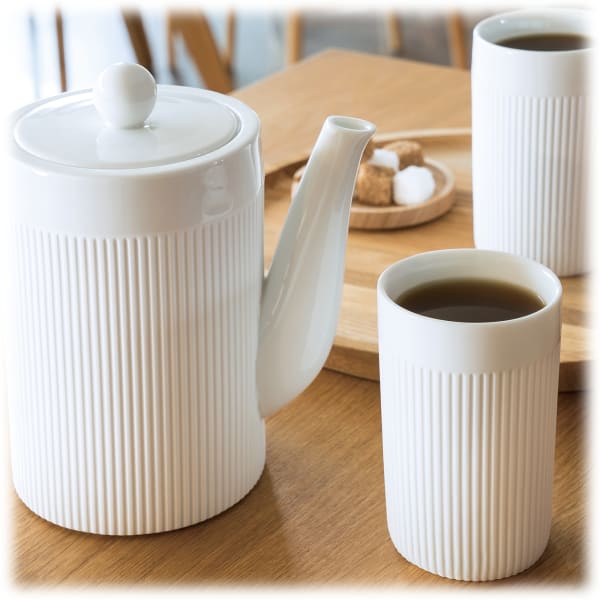 MorningSave: Victor & Victoria Plissé Large 34oz Coffee Pot with Double ...