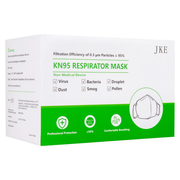 Meh: 100-Pack: KN95 High Efficiency Respirator Masks