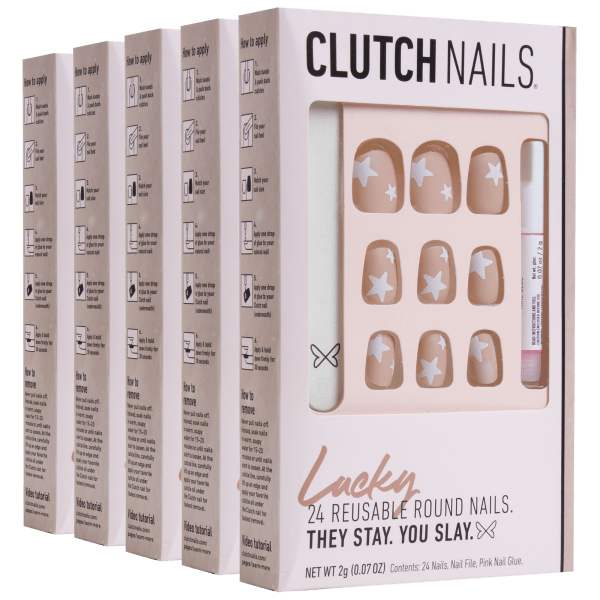 MorningSave: 5-Pack: Clutch Nails Press on Nail Kits