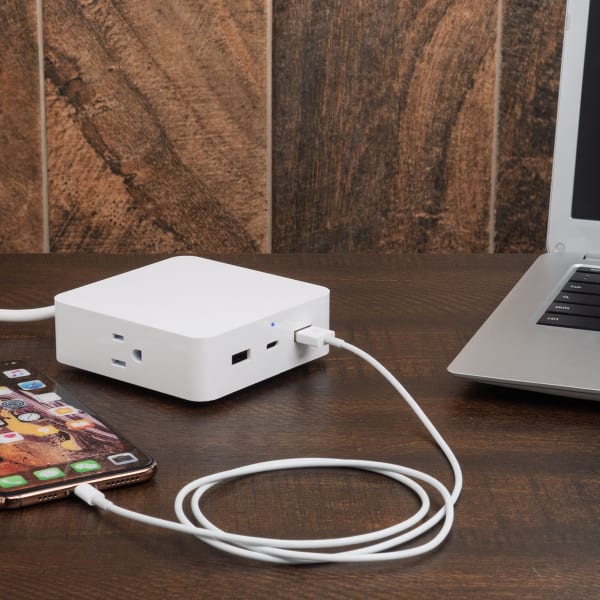 MorningSave: Limitless 5-Device Charger with USB Type-C and AC Outlets