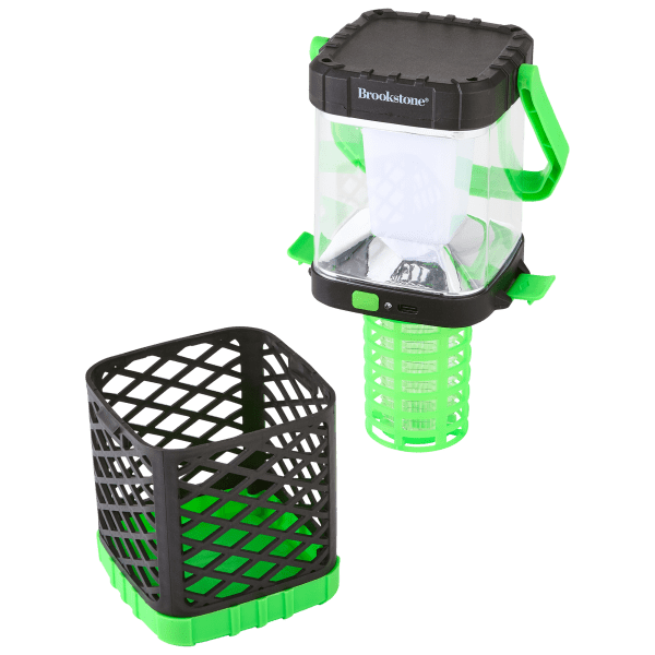 MorningSave: 2-Pack: Brookstone 2-in-1 Rechargeable Bug Zapper and Lantern