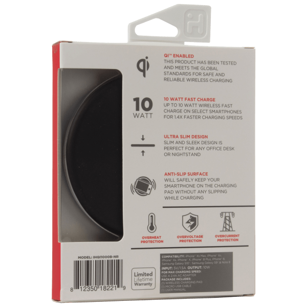 MorningSave: iHome Ultra Slim 10W Qi Wireless Charging Pad