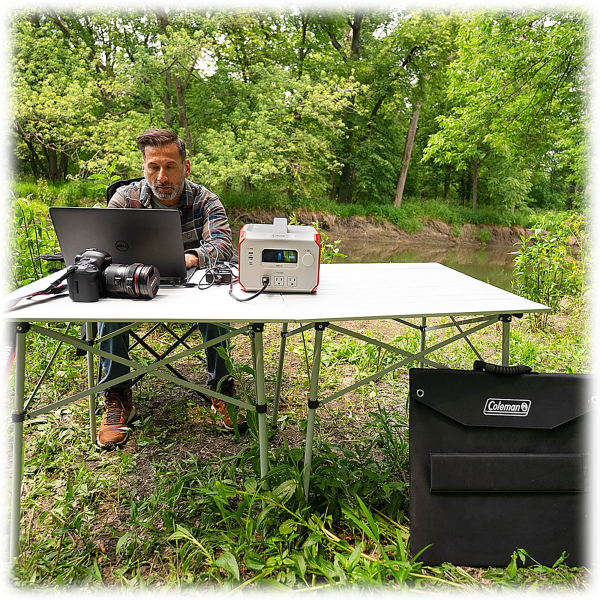 MorningSave: Coleman Folding Solar Panels