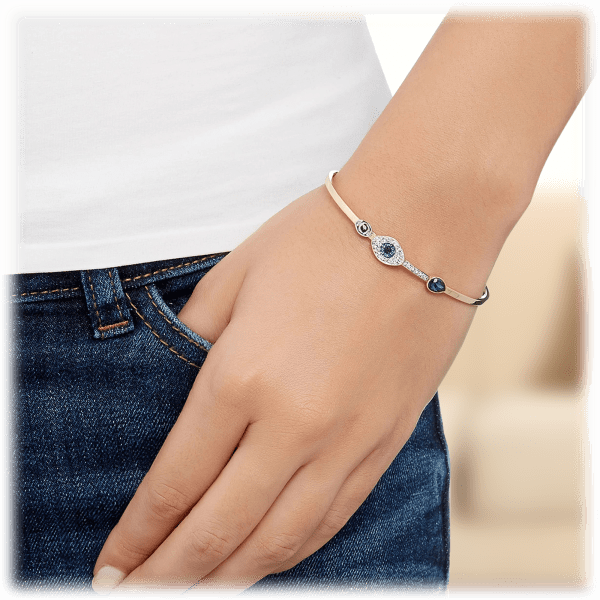 MorningSave: Swarovski Duo Evil Eye Bangle