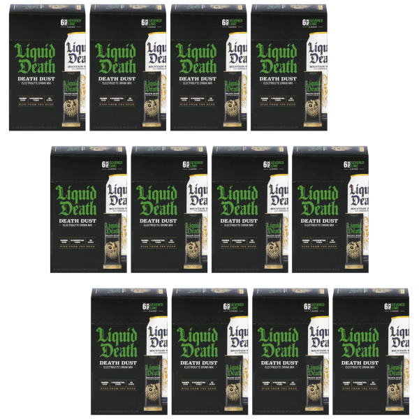 MorningSave: 72-Pack: Liquid Death Electrolyte Death Dust Hydration Powder