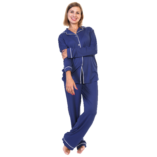 MorningSave: Angelina Women's Classic Brushed Microfiber Long Sleeve ...