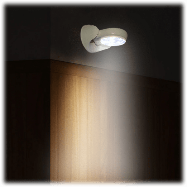 MorningSave: 2-Pack: Titan Cordless Motion Sensor Swivel Lights