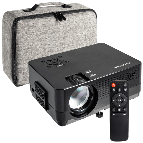 MorningSave: Roconia 1080P HD Projector with WiFi and 100-Inch Screen