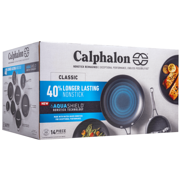 MorningSave: Calphalon Classic 14-Piece Hard-Anodized Cookware Set