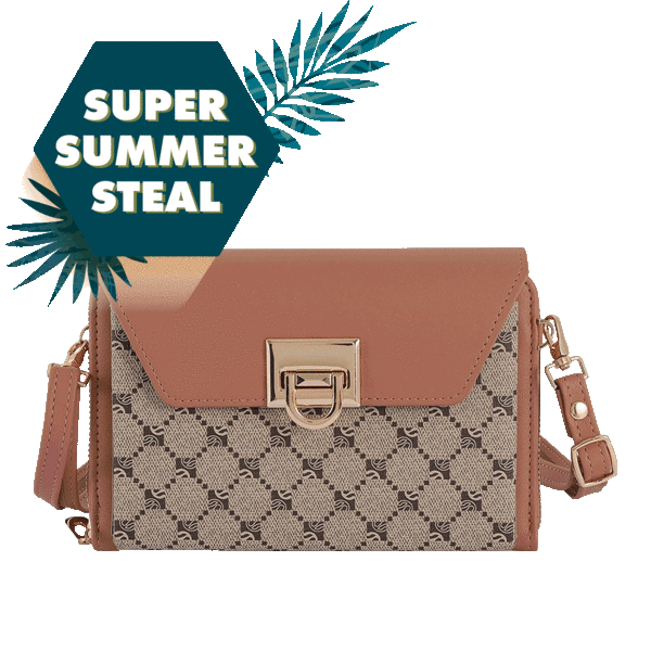 MorningSave: Malibu Skye Multi-Compartment Wallet Crossbody Bag