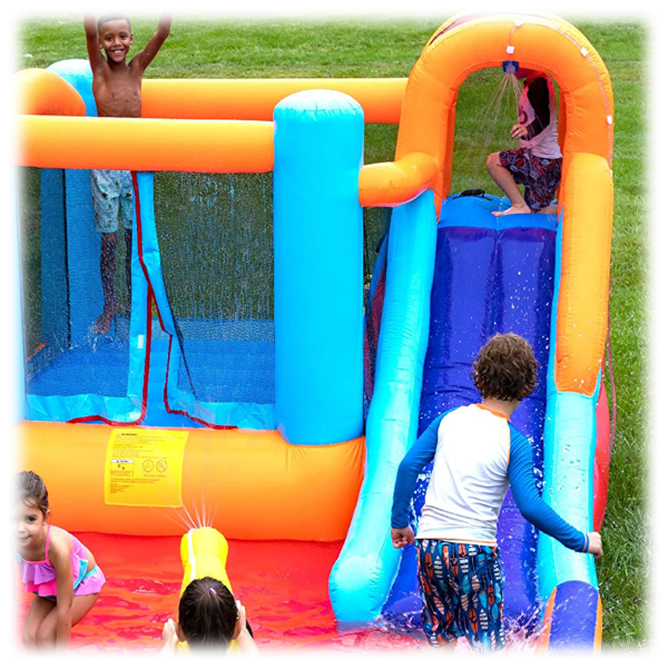 MorningSave: Hoovy Giant Bounce House Water Slide with Trampoline and ...