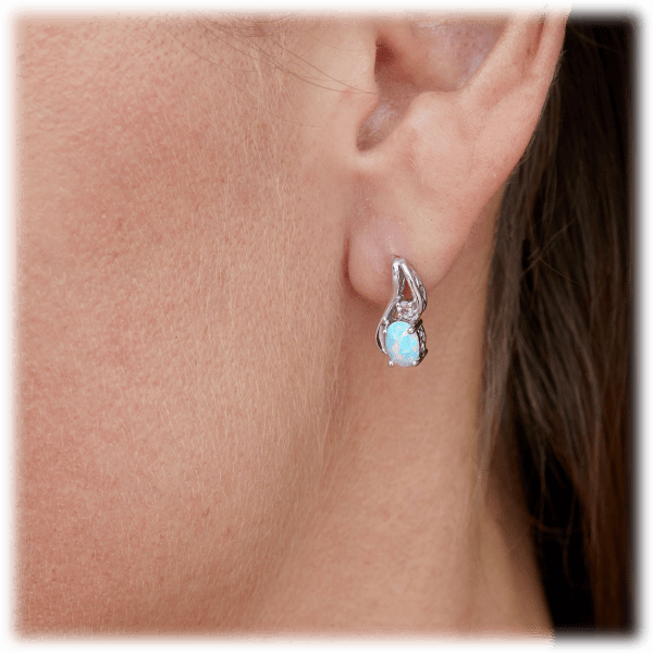 MorningSave: Savvy Cie Created Opal And Pink Sapphire Drop Earrings
