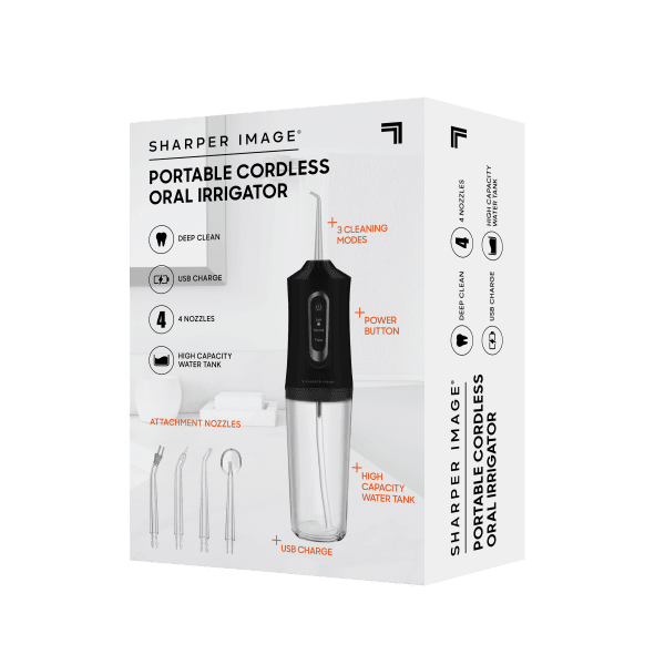 Shop Univision: Sharper Image Irrigador Dental Inalámbrico