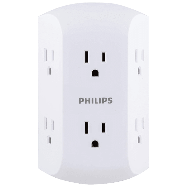 MorningSave: 4-Pack: Philips 6-Outlet Extender