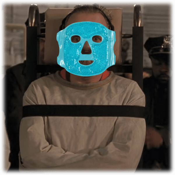 Meh: 2-Pack: Perfecore Therapeutic Gel Bead Cooling & Heating Face Masks