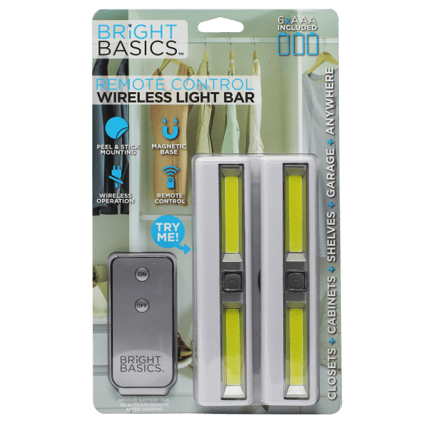 MorningSave: 2-Pack: Bright Basics Ultra Bright Wireless Light Bars ...