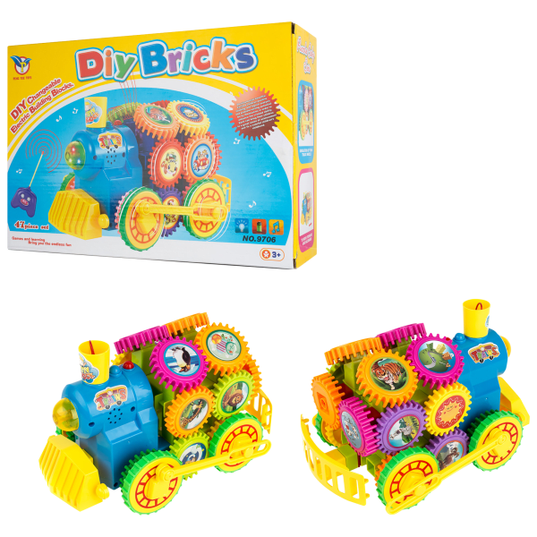 MorningSave: Super Toys DIY Bricks Changeable Electric Building Blocks