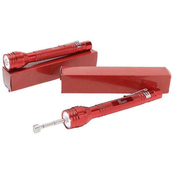 SideDeal: 2-Pack: HALO Extendable Magnet Flashlights with Gift Boxes