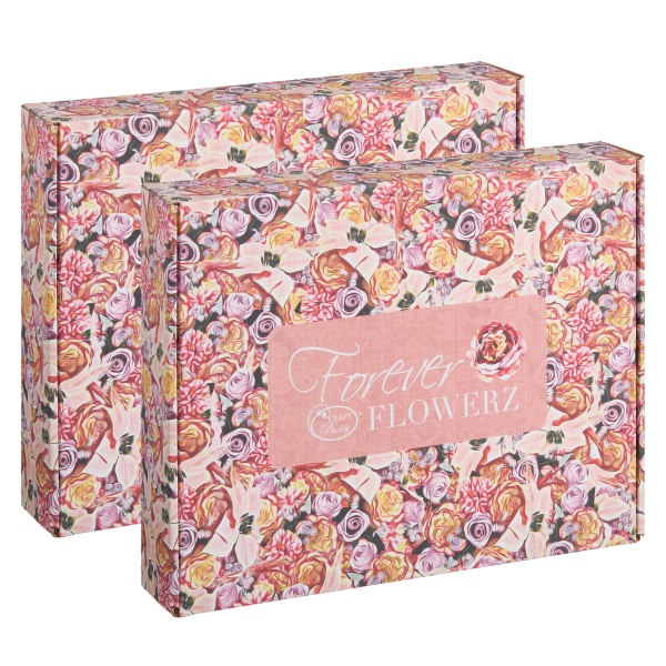 SideDeal: 2-Pack: Craft Buddy Forever Flowerz Winter Sensation DIY ...