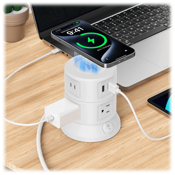 MorningSave: LAX Gadgets PD 360 Degree Spinning Charging Tower with ...