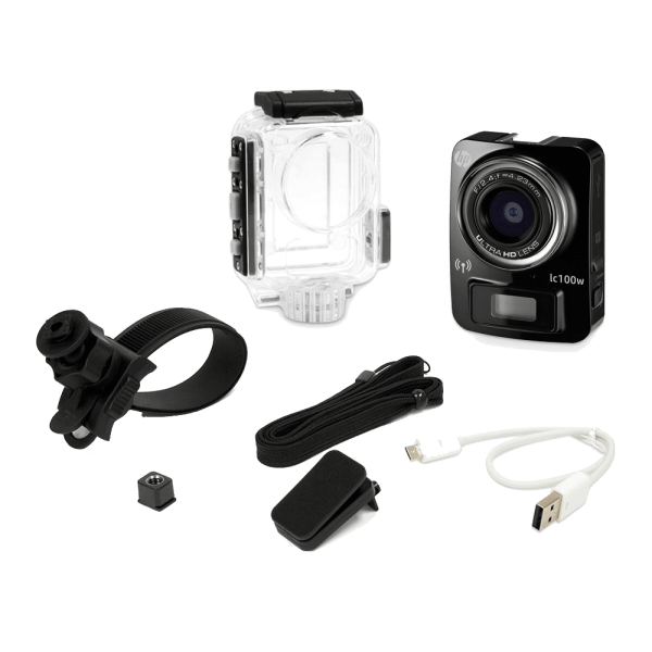 MorningSave: HP LifeCam 1080p Mini Action Camera with Waterproof Case