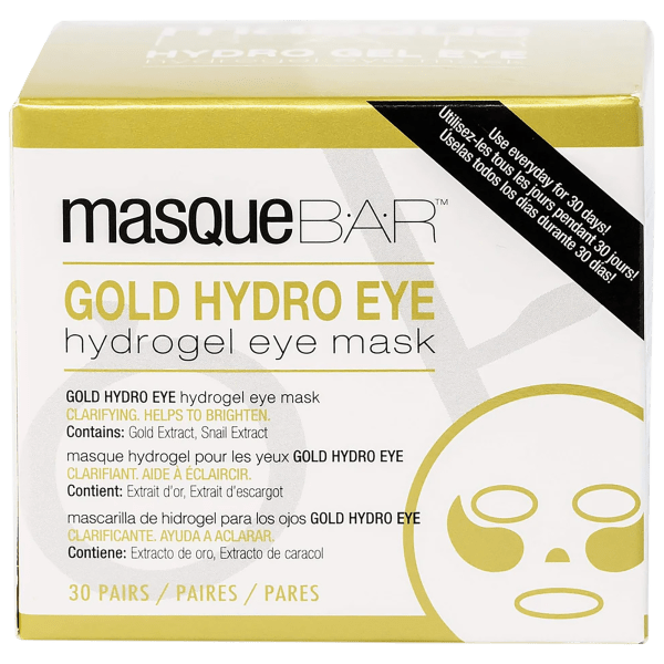 MorningSave: 60-Pack: Masque Bar 24K Gold Hydro Gel Eye Masks