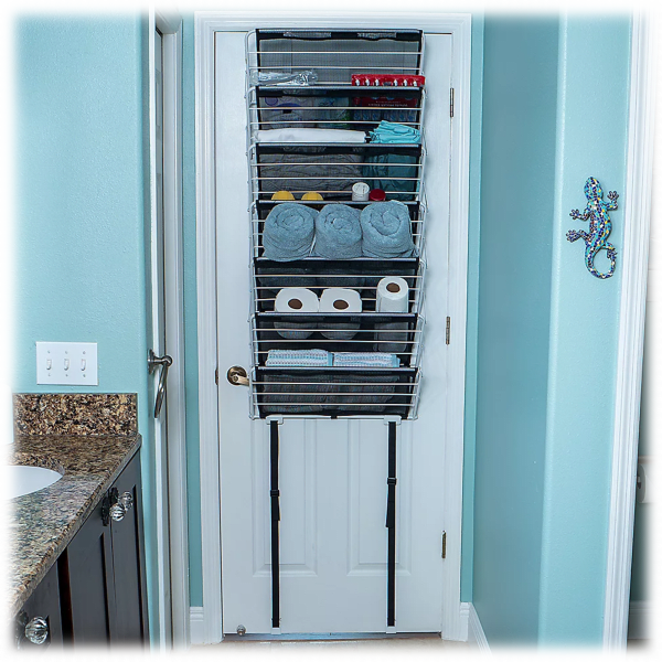 MorningSave: 2-Pack: Over-The-Door Storage Racks