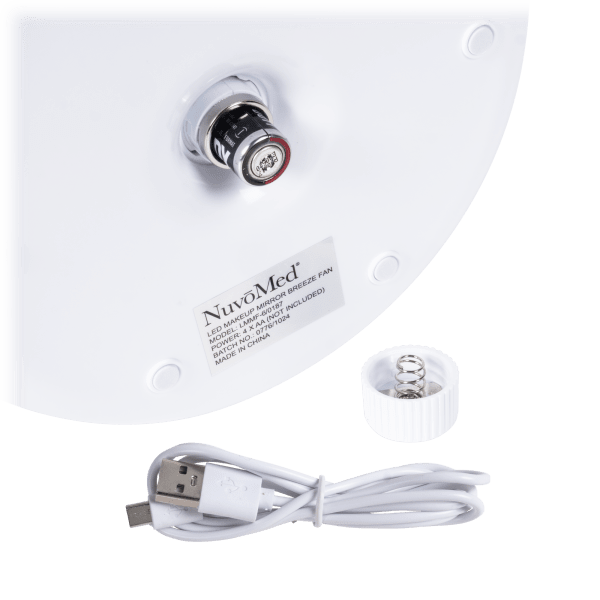 MorningSave: NuvoMed Breeze LED Makeup Mirror with Fan