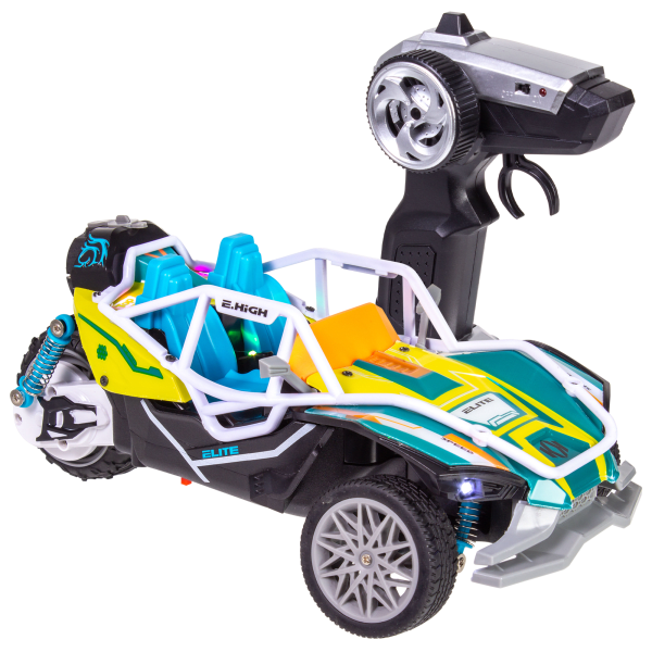 MorningSave: Odyssey Toys 3-Wheel Race Car with Remote Control