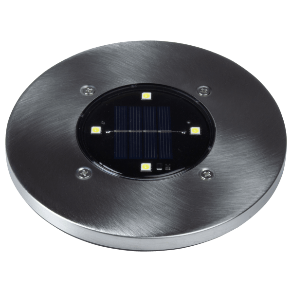 MorningSave: 2-Pack: Jumbo In-Ground Solar Pathway Lights with Bright LED