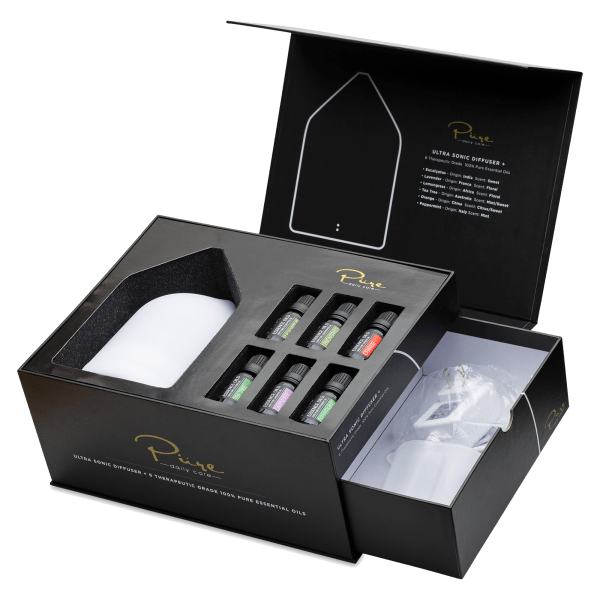 Meh: Pure Daily Care Aromatherapy Diffuser with 6 Essential Oils