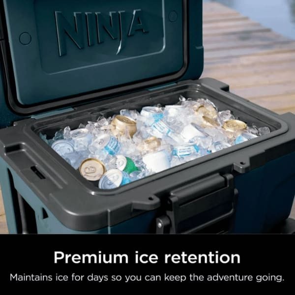 MorningSave: Ninja FrostVault 45qt Wheeled Cooler with Freezer Pack ...