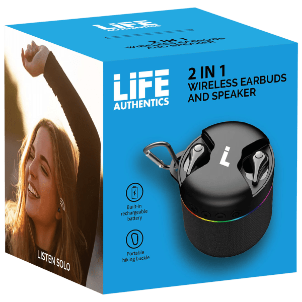 MorningSave: Life Authentics 2-in-1 True Wireless Earbuds and Wireless ...