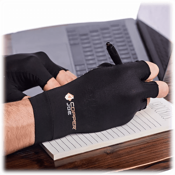 SideDeal: Copper Joe Fingerless Compression Arthritis Gloves