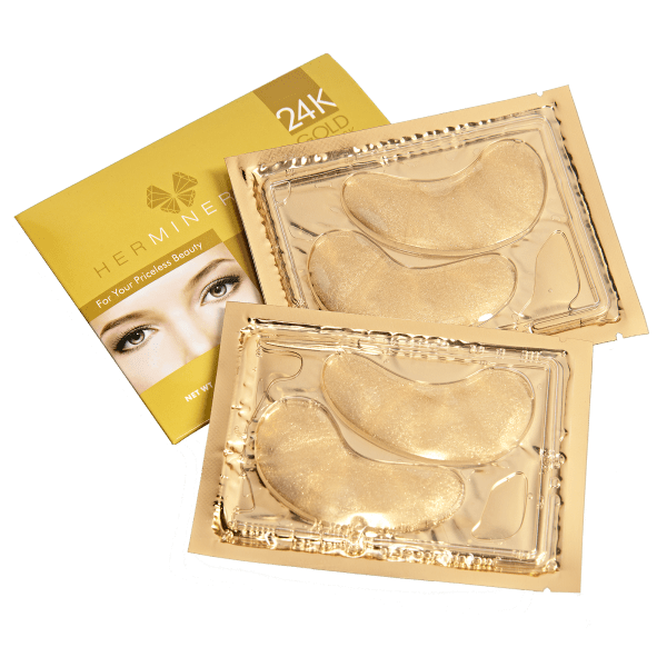 MorningSave: HerMinerals 24K Gold Eye Masks (12 Pairs)