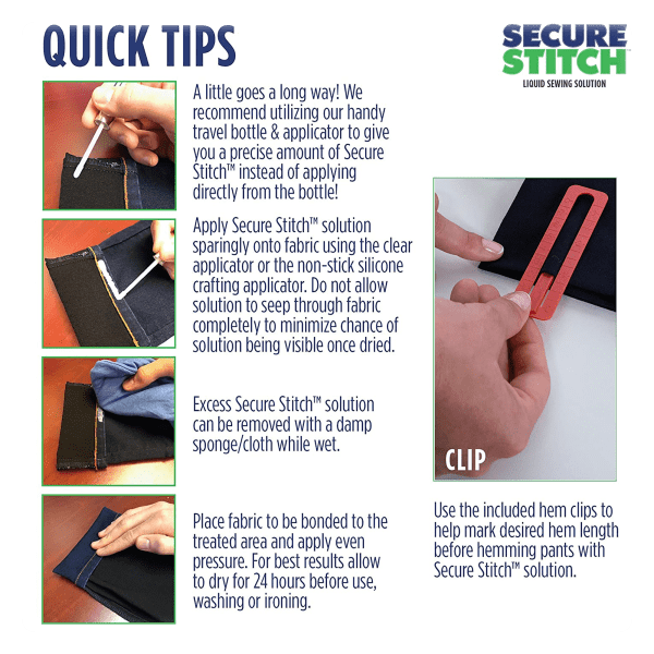 SideDeal: Secure Stitch 7 Piece Liquid Sew Kit