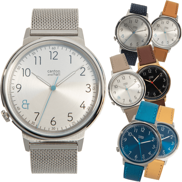 MorningSave: Stylish Watches by Canton and Hall