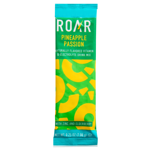 Meh: 48-Pack: Roar Plus Vitamin & Electrolyte Drink Mix (Pineapple Passion)