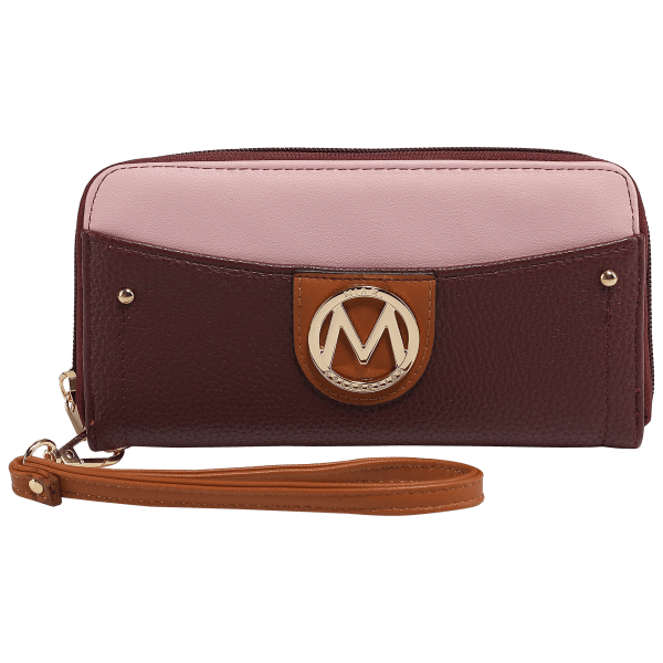 MorningSave: MKF Collection Brynlee Color-Block Vegan Leather Tote Bag ...