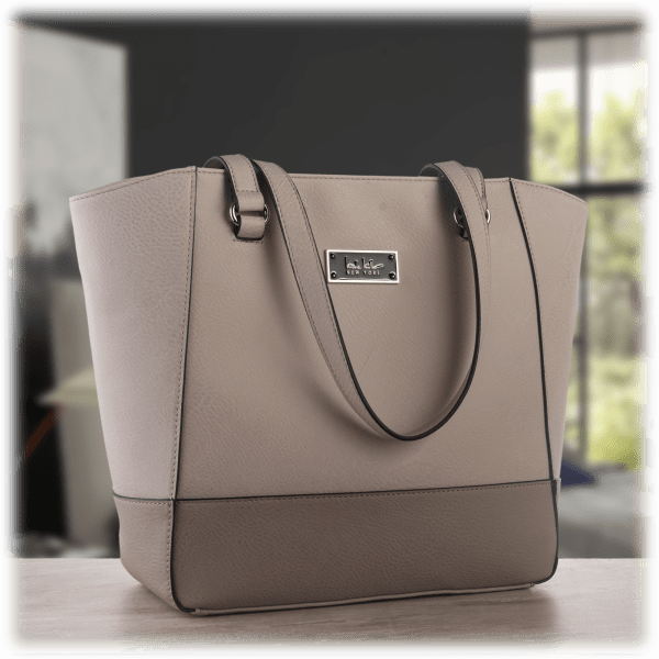 MorningSave: Nicole Miller Hazel Colorblock Tote with BONUS Wristlet